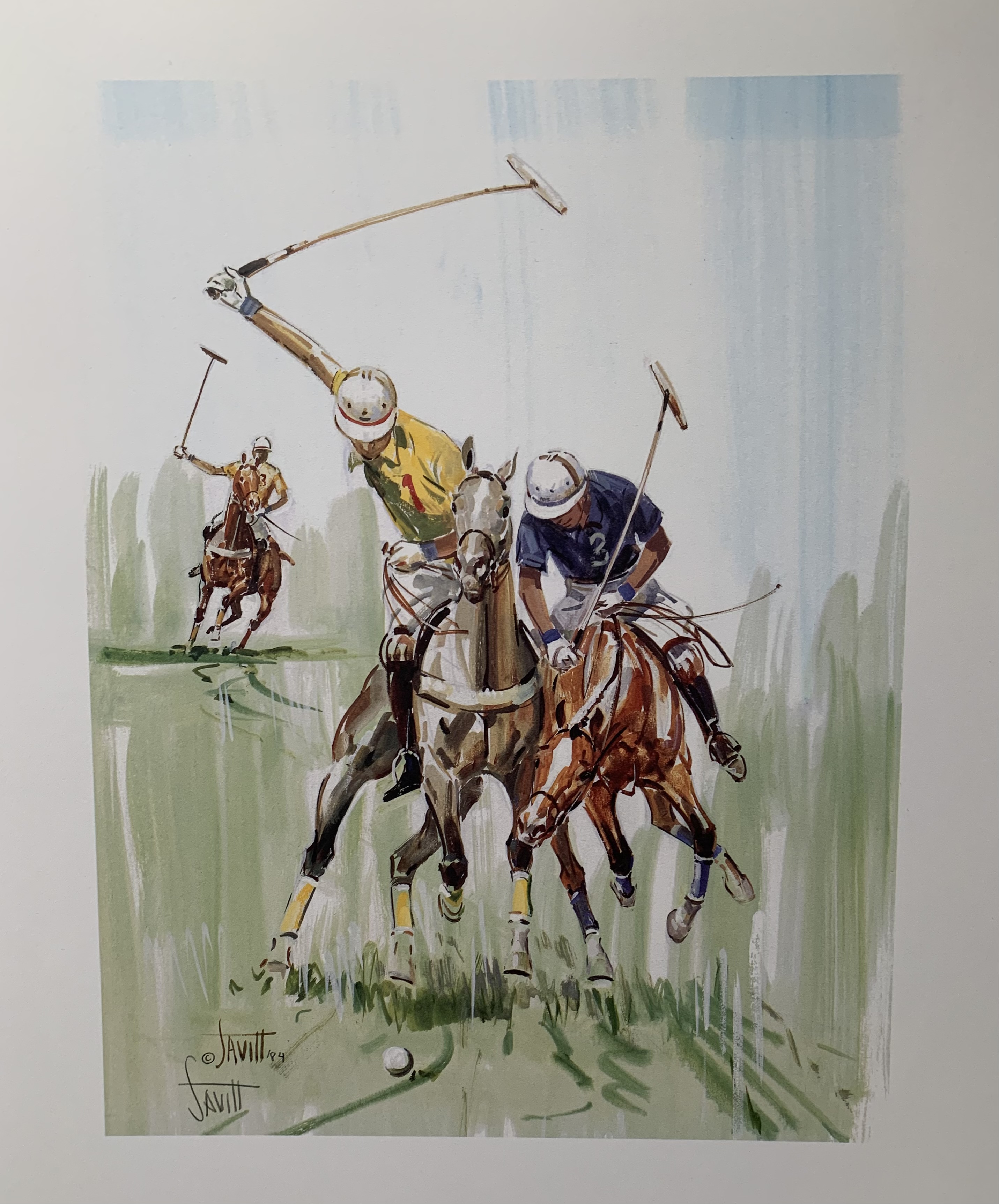 A Game Pony – Sam Savitt original artwork & signed reproductions