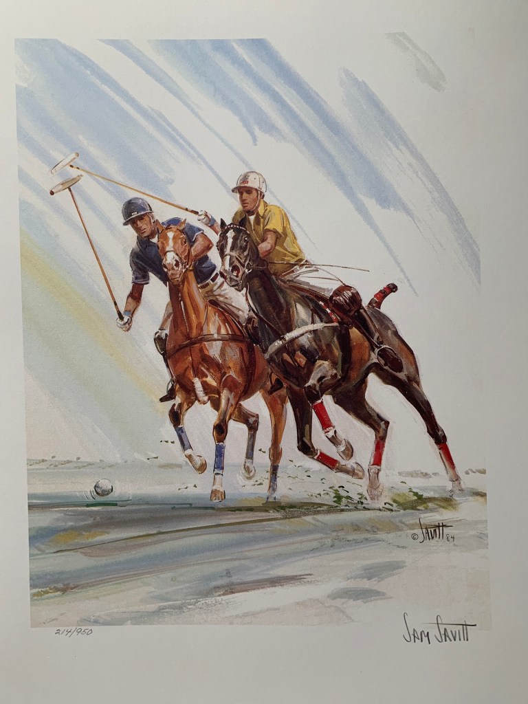 Taking the Man First – Sam Savitt original artwork & signed reproductions