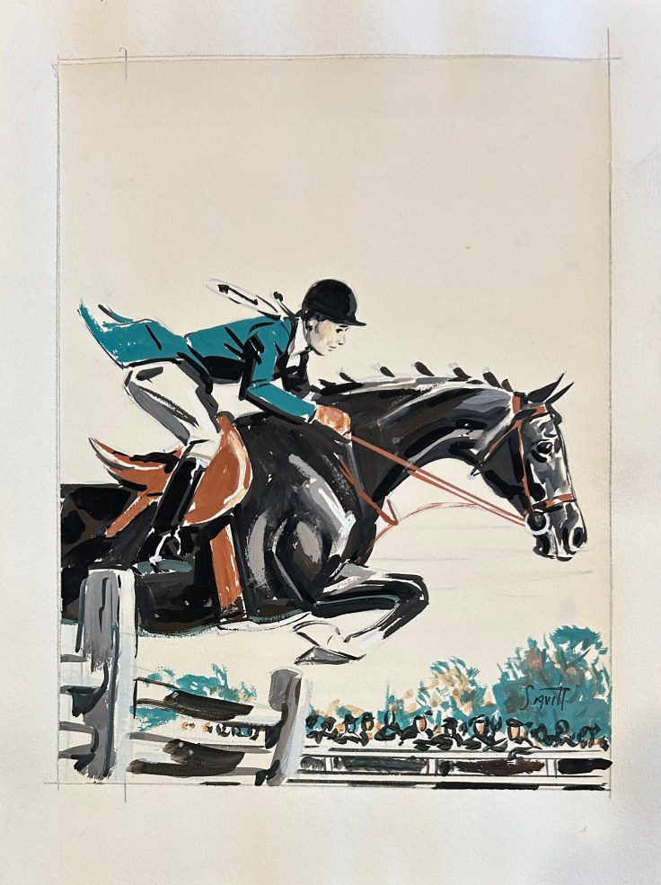 4-color jumper – Sam Savitt original artwork & signed reproductions